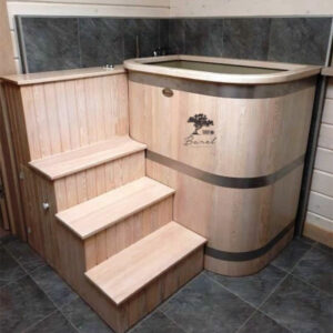 Деревянные купели для бани купить от производителя в Москве - BARELWOOD