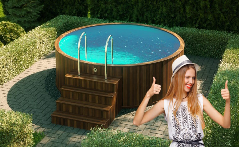 Beautiful pools made of wood - BARELWOOD